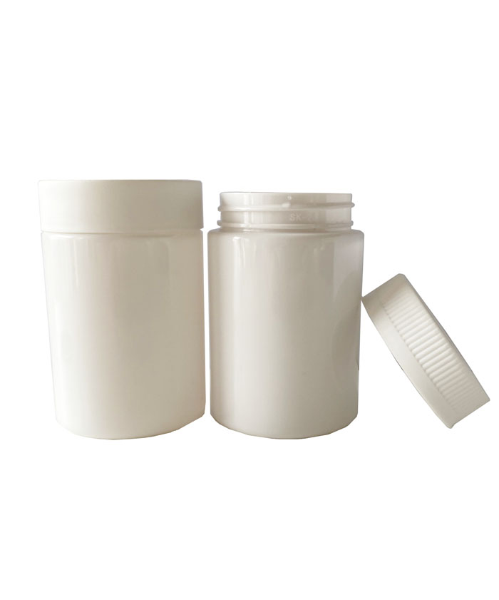 5oz Opaque White Child Resistant PET Plastic Jars Factory | Qingdao ...